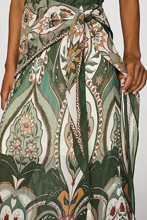 Farm Rio X Fit-and-flare Maxi Dress