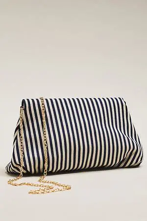 SHIRALEAH Nautical Clutch - Navy