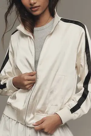 Sanctuary Satin Track Jacket
