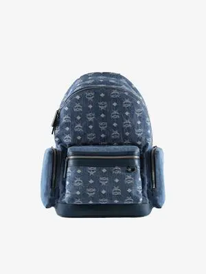 Mcm Stark Fabric Medium Backpack