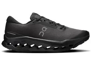 On Cloudsurfer Trail 2 Waterproof Sneakers - Black