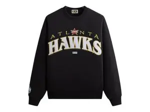 Kith Nba Allstar Atlanta Hawks Nelson Crewneck Sweatshirt - Black