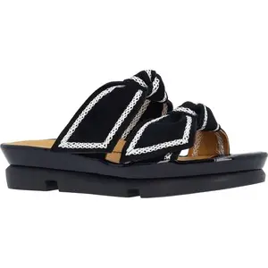 L'AMOUR DES PIEDS Voleta Two-strap Sandal - Black