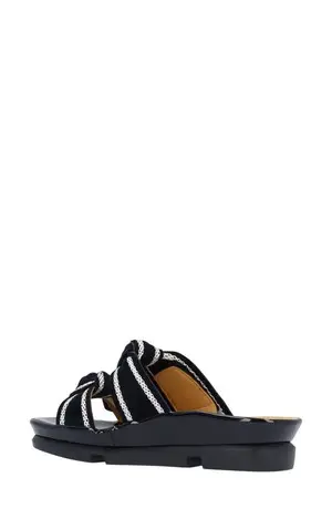 L'AMOUR DES PIEDS Voleta Two-strap Sandal - Black