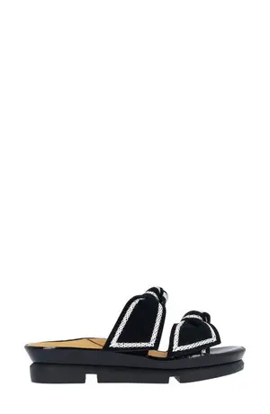L'AMOUR DES PIEDS Voleta Two-strap Sandal - Black