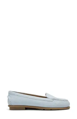Aerosoles Croc-embossed Loafer - Pale Blue