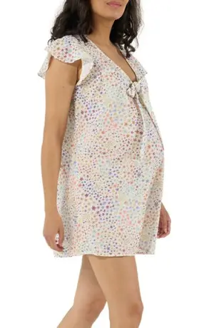 CACHE COEUR Caroline Maternity And Nursing Nightdress - Multicolor