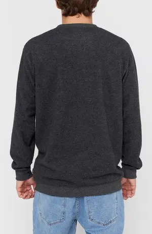 Rip Curl Grid Crewneck Pocket Sweatshirt - 3442