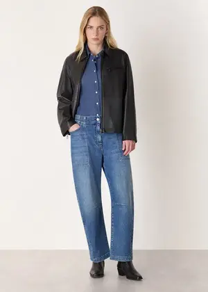 Whistles Pocket Detail Cotton Shirt