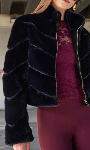 Generation Love Brianna Faux Fur Jacket
