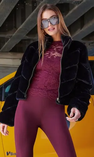 Generation Love Brianna Faux Fur Jacket