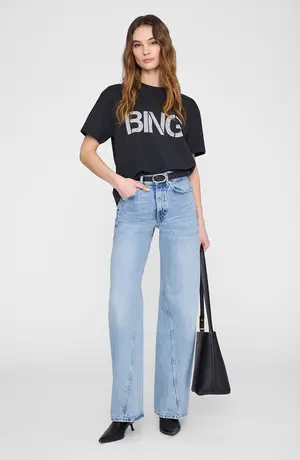 ANINE BING Wagner Stencil Tee