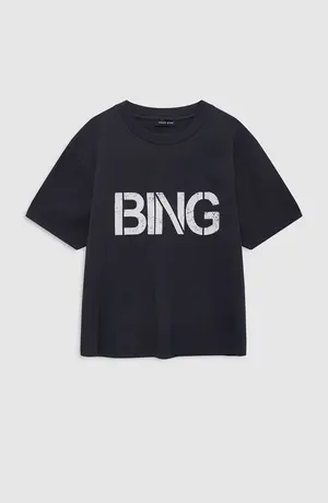 ANINE BING Wagner Stencil Tee