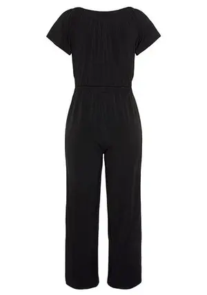 LASCANA Button Detail Culotte Jumpsuit