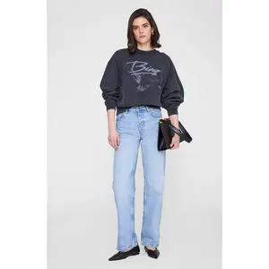 ANINE BING Spencer Eagle Graphic Sweatshirt