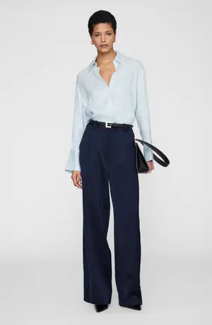 ANINE BING Bridget Shirt - Spring Mint
