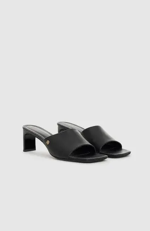 ANINE BING Jayden Mule Sandals - Black