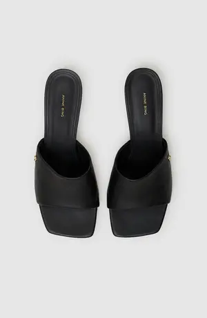 ANINE BING Jayden Mule Sandals - Black