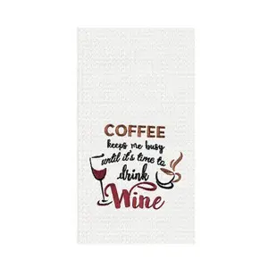 C&F HOME Coffee Keeps Me Busy Towel