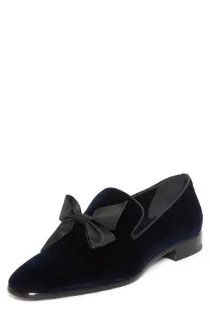 CHRISTIAN LOUBOUTIN Bow Loafer - Last Night/black