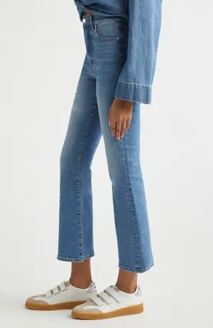 Veronica Beard Carson High-waist Kick Flare Jeans