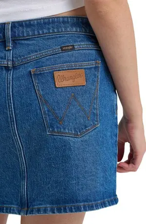 Wrangler Western Denim Miniskirt