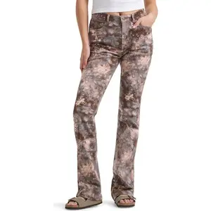 Wrangler Women's Printed Bootcut Jeans