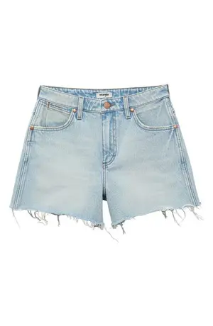 Wrangler High Waist Denim Cutoff Shorts - Mara