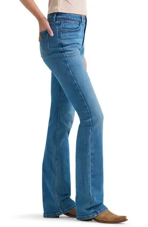 Wrangler High-waist Bootcut Jeans