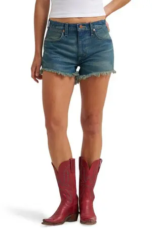 Wrangler Western Cutoff Denim Shorts