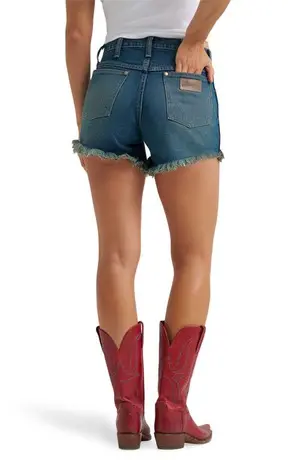 Wrangler Western Cutoff Denim Shorts