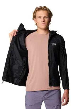 Mountain Hardwear Kor Airshell™ Hooded Jacket - Black