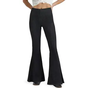 Wrangler X Lainey Wilson Pull-on Bell Bottom Jeans - Black