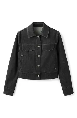 Mango Fitted Denim Jacket