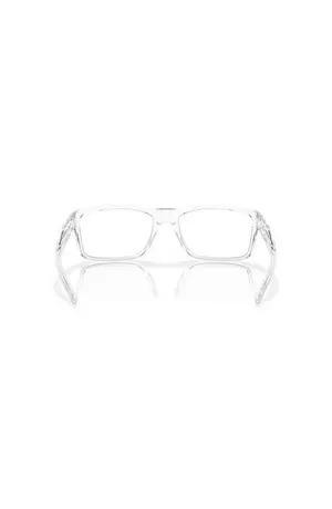 Oakley 59mm Rectangle Eyeglasses - Transparent
