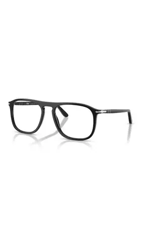 Persol 52mm Square Eyeglasses - Black