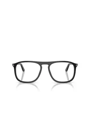 Persol 52mm Square Eyeglasses - Black