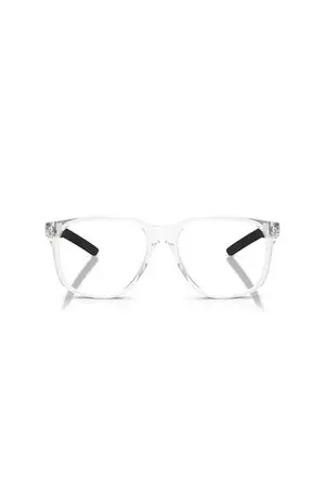SCUDERIA FERRARI 53mm Rectangle Optical Glasses - White