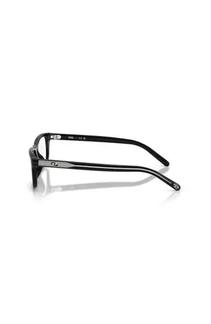 DIESEL® 54mm Rectangle Eyeglasses - Black