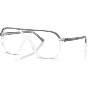 Ray-ban 56mm Square Eyeglasses - Grey
