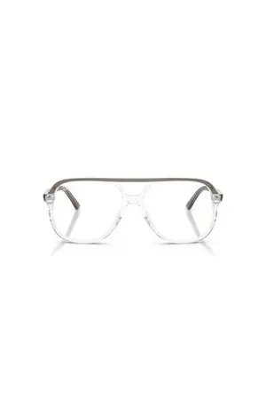 Ray-ban 56mm Square Eyeglasses - Grey