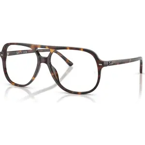 Ray-ban 56mm Square Eyeglasses Tortoise