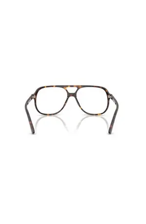 Ray-ban 56mm Square Eyeglasses - Tortoise