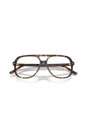 Ray-ban 56mm Square Eyeglasses - Tortoise