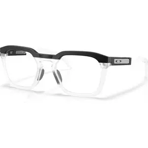 Oakley 52mm Square Full Rim Optical Glasses Black