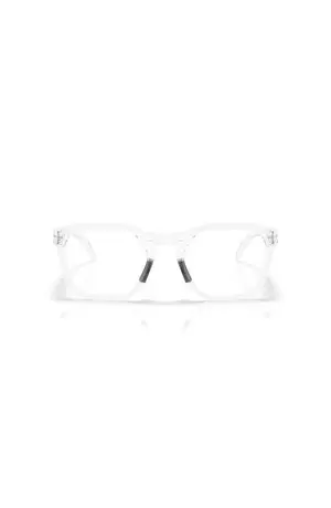 Oakley 52mm Square Full Rim Optical Glasses - Transparent