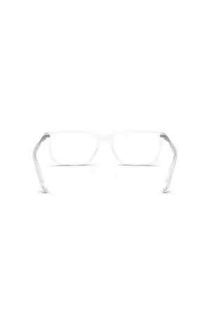 Brooks Brothers Rectangle Full Rim Eyeglasses - Transparent
