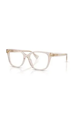 Ralph Lauren 52mm Square Full Rim Eyeglasses - Tan