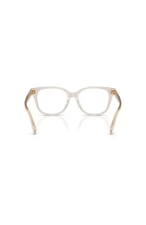 Ralph Lauren 52mm Square Full Rim Eyeglasses - Tan