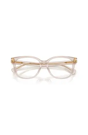 Ralph Lauren 52mm Square Full Rim Eyeglasses - Tan